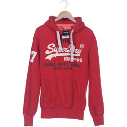 Superdry Herren Kapuzenpullover, rot, Gr. 48