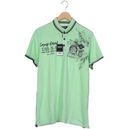 CAMP DAVID Herren Poloshirt, hellgrün