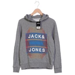 Jack & Jones Jack & Jones Herren Kapuzenpullover, grau, Gr. 46