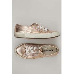 Superga Damen Sneakers, gold, Gr. 37