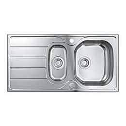 Grohe Einbauspüle 31564SD1 96,5x50cm, 1,5 Becken, aufliegend, Edelstahl