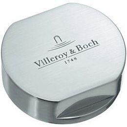 Villeroy & Boch Villeroy und Boch Abdeckkappe 94052661 Messing chrom glänzend, rund, für Einzeldrehgriff