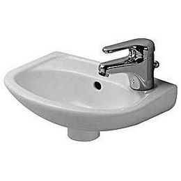 Duravit Handwaschbecken Duraplus Compact 36,5 x 26,5 cm, pergamon, Hahnlochvorstich seitl.