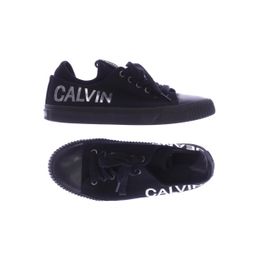 Calvin Klein Jeans Damen Sneakers, schwarz, Gr. 37