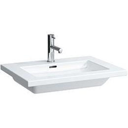 Laufen Living Square Waschtisch 8164320001091 65x48cm, Einbau von oben, ohne Hahnloch, Überlauf