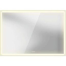 Duravit L-Cube Lichtspiegel LC7382000000100 100 x 70 x 6,7 cm, 32 W, mit Spiegelheizung, 19 W, LED