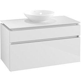 Villeroy & Boch Villeroy & Boch Legato Waschtischunterschrank B60400DH 100x55x50cm, Glossy White