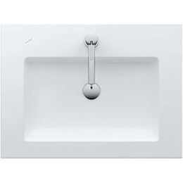 Laufen Living Square Waschtisch 8164310001091 65 x 48 cm, weiss, mit Überlauf, ohne Hahnloch