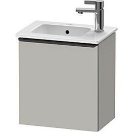 Duravit D-Neo Waschtisch-Unterschrank DE4259L0707 41 x 27,4 cm, Betongrau Matt, wandhängend, 1 Türe, links