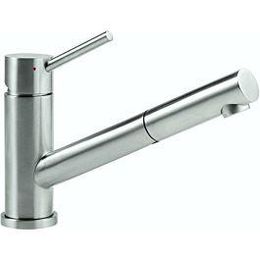 Villeroy & Boch Villeroy und Boch Küchenarmatur Como Shower 925200LC 12,6 l/min, ausziehbar, Edelstahl massiv