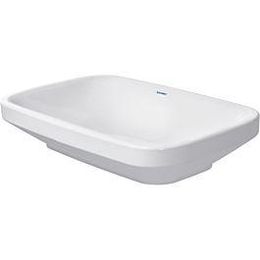 Duravit DuraStyle Aufsatz Waschtisch 03496000001 60 x 38 cm, weiss, wondergliss, ohne Hahnloch