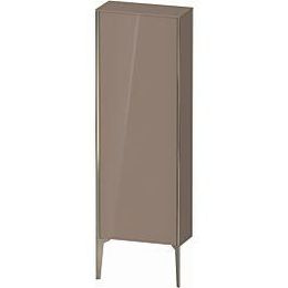 Duravit XViu Halbhochschrank XV1316LB186 50x24x133cm, champagner matt, Tür links, cappucino hochglanz