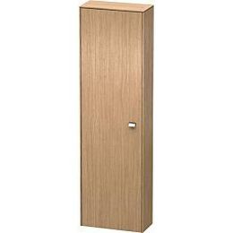 Duravit Brioso Hochschrank BR1321L1052 520x1770x240mm, Europ. Eiche, Tür l., Griff Chrom