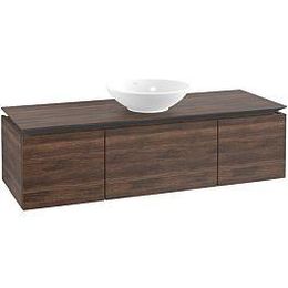 Villeroy & Boch Villeroy & Boch Legato Waschtischunterschrank B58500VH 140x38x50cm, Arizona Oak