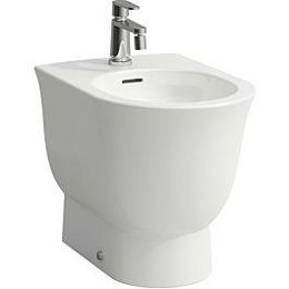 Laufen The new classic Stand-Bidet H8328510003021 37x56cm, Hahnloch, ohne seitliches Loch für Wasseranschluss, weiß