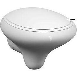 Vitra Istanbul Wand-Tiefspül-WC 4518B403-0075 weiß VC, 3/6 I, ohne Spülrand, mit verdeckter Befestigung