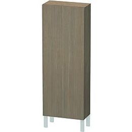 Duravit L-Cube Halbhochschrank LC1169R3535 50x24,3x132cm, Tür rechts, Eiche terra