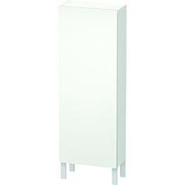 Duravit L-Cube Halbhochschrank LC1169R1818 50x24,3x132cm, Tür rechts, weiß matt