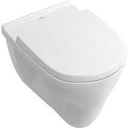 Villeroy & Boch Villeroy & Boch O.Novo Wand Flachspül WC 56621001 36x56 cm, weiss, Abgang waagerecht