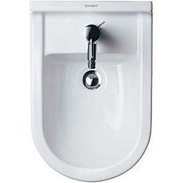 Duravit Starck 3 Stand Bidet 2230100000 weiss, mit Hahnloch und Überlauf