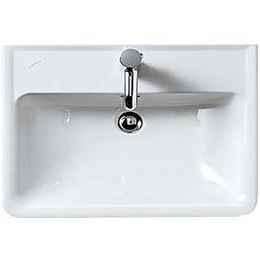 Laufen Pro A Waschtisch 8189520001041 60 x 48 cm, weiss, Überlauf, 1 Hahnloch