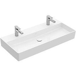 Villeroy & Boch Villeroy & Boch Memento 2.0 Waschtisch 4A221L01 100 x 47 cm, weiß alpin, mit Hahnloch, mit Überlauf