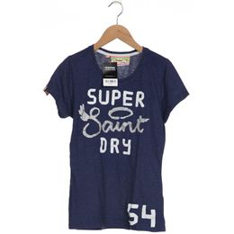 Superdry Damen T-Shirt, marineblau, Gr. 38