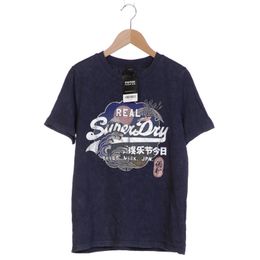 Superdry Damen T-Shirt, marineblau