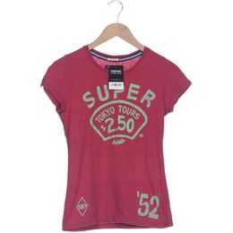 Superdry Damen T-Shirt, pink, Gr. 36