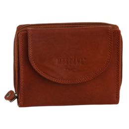 Mustang Geldbörse Udine leather wallet top opening, im praktischen Format, braun