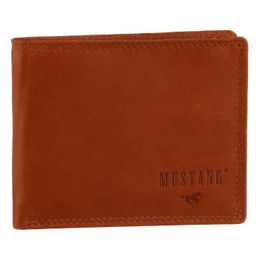 Mustang Geldbörse Udine leather wallet side opening, mit RFID-Schutz, braun