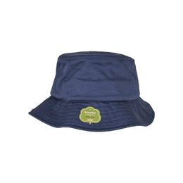 Flexfit Trucker Cap Unisex Organic Cotton Bucket Hat, blau