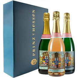 Weingut Prinz von Hessen Prinz von Hessen Rheingauer Sekt-Trio im Geschenkkarton