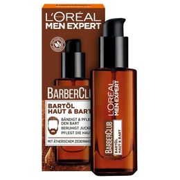 L'Oréal L'ORÉAL PARIS MEN EXPERT Bartöl Barber Club, gepflegter Bart ohne Juckreiz; mit Zedernholzöl, braun