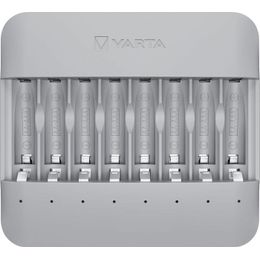 Varta Eco Charger Multi Recycled Batterie-Ladegerät (2000 mA), grün|weiß