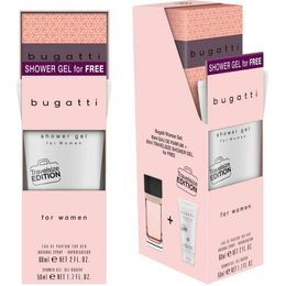 Bugatti Eau de Parfum Bugatti Eleganza EdP 60 ml + (gratis) Duschgel 50 ml Bundle, 2-tlg., schwarz