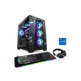 CSL Aqueon C77240 Extreme Edition Gaming-PC (Intel® Core i7 13700KF, GeForce RTX 4070 Ti, 64 GB RAM, 2000 GB SSD, Wasserkühlung), schwarz