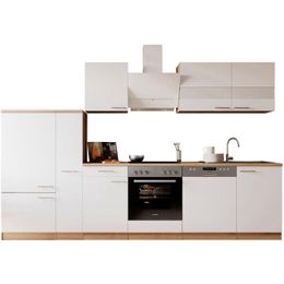 respekta Küche Merle, Breite 310 cm, mit Soft-Close, in exklusiver Konfiguration für OTTO, weiß