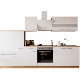 respekta Küche Merle, Breite 300 cm, mit Soft-Close, in exklusiver Konfiguration für OTTO, weiß