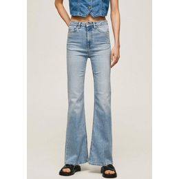 Pepe Jeans High-waist-Jeans Willa, blau