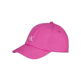 Calvin Klein Jeans Baseball Cap MONOGRAM BASEBALL CAP für Kinder bis 16 Jahre mit Klettverschluss, rosa