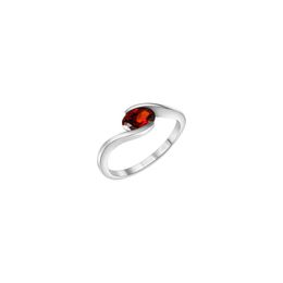 Vivance Fingerring 925-Sterling Silber rhodiniert Zirkonia