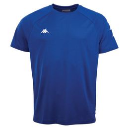 Kappa Fußballtrikot mit coolen Logoprints auf den Schultern, blau