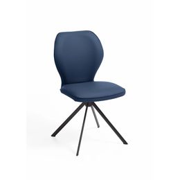 NIEHOFF SITZMÖBEL Niehoff Sitzmöbel Colorado Trend-Line Design-Stuhl Eisengestell - Leder Napoli atlantic