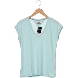 Tommy Jeans Damen T-Shirt, hellblau, Gr. 34