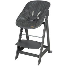 Roba Treppenhochstuhl LUXE 2in1 anthrazit (Farbe: graphite)