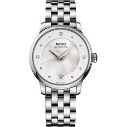 Mido® Damen Armbanduhr "M0392071110600", silber