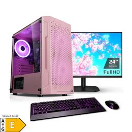 Weinhaus Markus Kiebel PC Set mit 23.8 Zoll TFT Zindarella V AMD Ryzen 5 5600G, 16GB DDR4, AMD Vega Grafik, 500GB SSD, 1TB SSD, WLAN, Windows 11