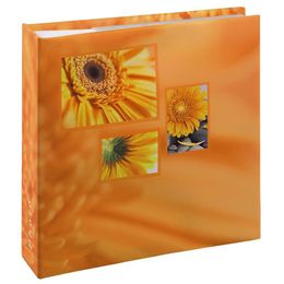 Hama Memo-Album "Singo", für 200 Fotos im Format 10x15 cm, Orange