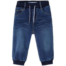 name it - Jeans-Schlupfhose NBMBOB DNMBATORAS 3551 in dark blue denim, Gr.56